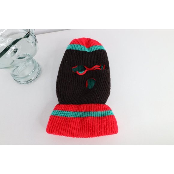 Vintage | Accessories | Vintage 9s Streetwear Chunky Ribbed Knit Winter ...